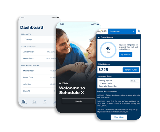 The OnShift X app and OnShift Schedule X: Innovative technology for ...