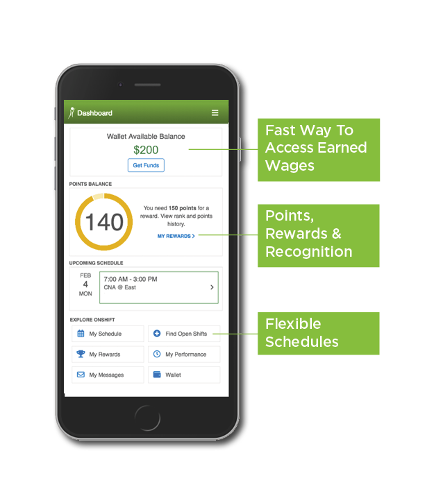 OnShift Mobile App For Senior Care Employees